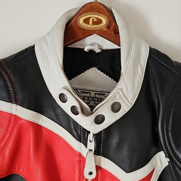 Teknic | Jackets & Coats | Teknic Genuine Leather Motorcycle Riding ...